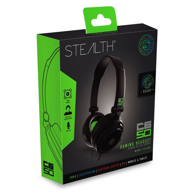 Buy STEALTH C6-50 Gaming Headset (Green) Now