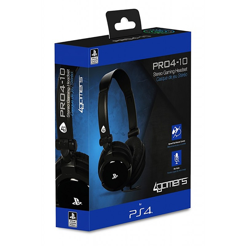 Buy 4Gamers PRO4-10 Stereo Gaming Headset (Black)